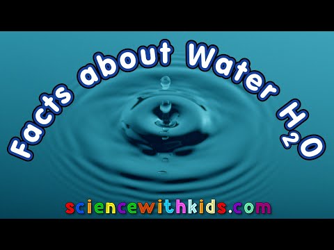 Facts About Water H2O - Science With Kids