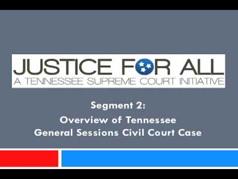Overview of a General Sessions Court Case