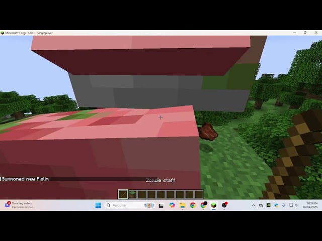 Zombie staff Minecraft Data Pack