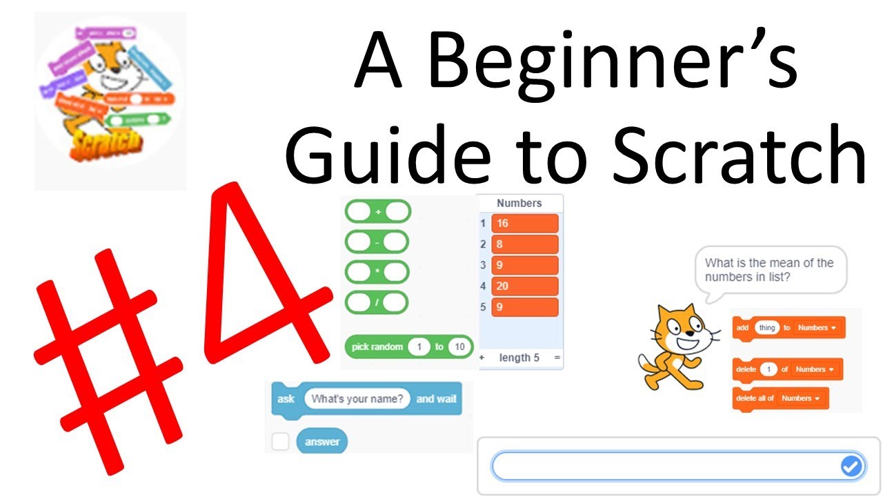 Making a Maths Quiz! | A Beginner's Guide to Scratch [4]