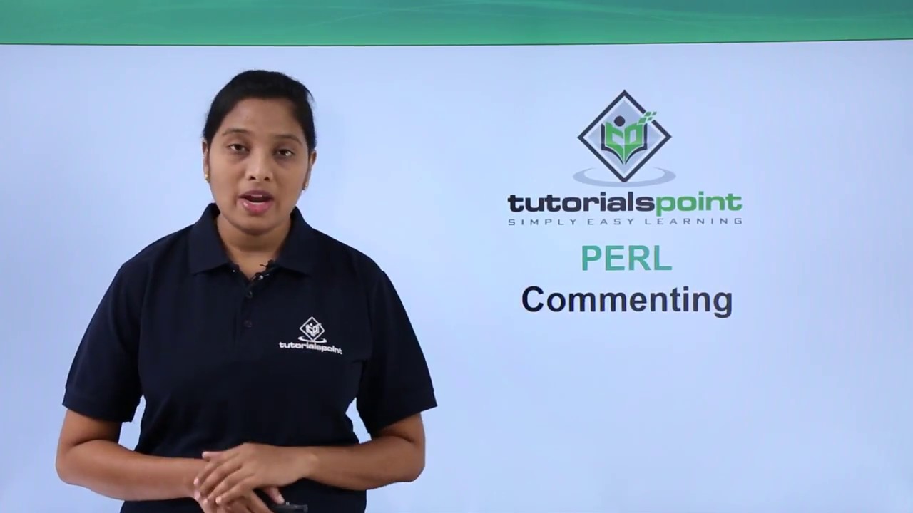 Perl - Commenting