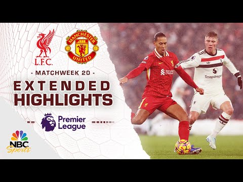 Liverpool v. Manchester United | PREMIER LEAGUE HIGHLIGHTS | 1/5/2025 | NBC Sports