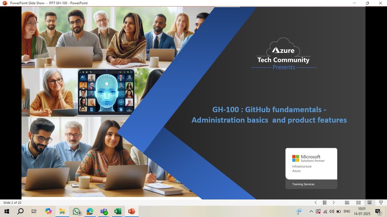 GH-100 GitHub fundamentals - Administration basics and product features (Part-1)