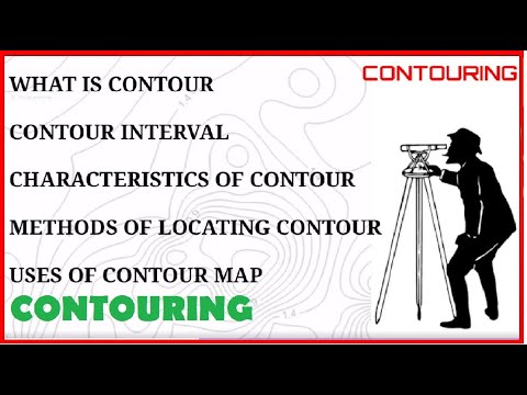 WHAT IS CONTOUR | CHARACTERSTICS AND METHODS | CIVIL ENGINEERING | MINING ENGINEERING | MINING WORLD