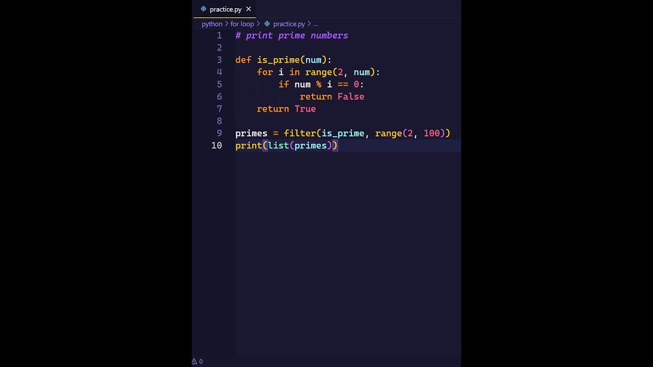 Python Tutorial |use of Filter function #python #pythonprogramming #coding