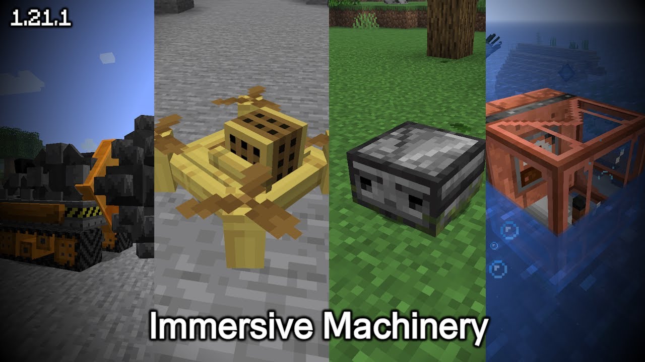 Minecraft 1.21.1 - Immersive Machinery Mod