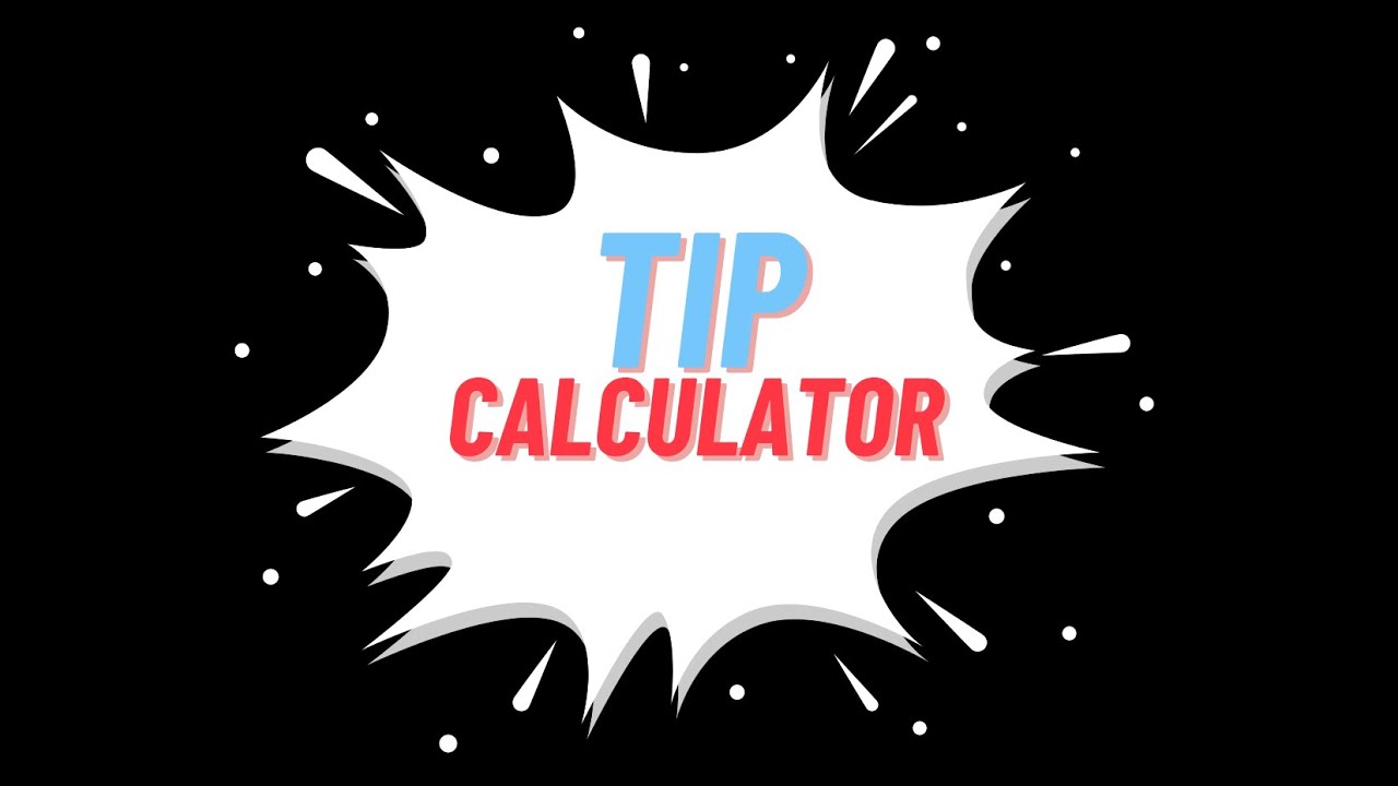 Python Tip Calculator GUI Tutorial with Tkinter