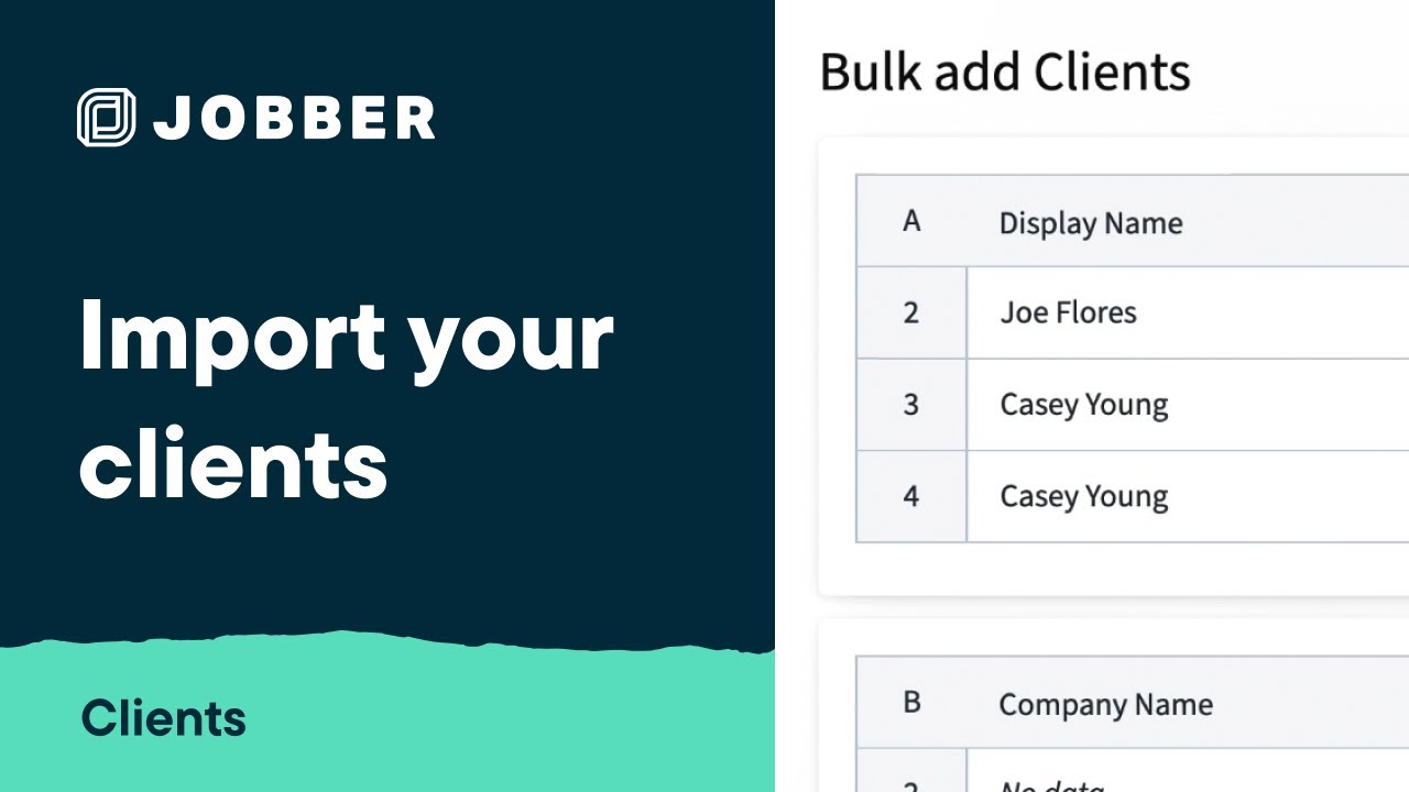 Import Your Clients | Clients