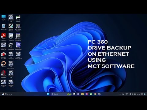 PROFINET DRIVE FC360 BACKUP WITH MCT