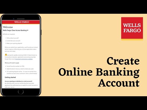 How to Open Wells Fargo Online Banking Account (2022) | Create Wells Fargo Online Checking Account