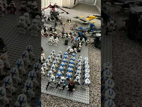 My Lego clone army #Shorts #LegoStarWars #CloneArmy #CloneTroopers #LegoClones