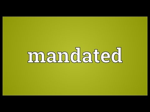 Mandated Meaning