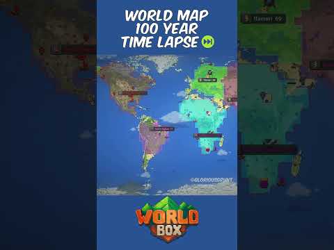 The ENTIRE World Map Fantasy War ???? #worldbox #worldboxtimelapse