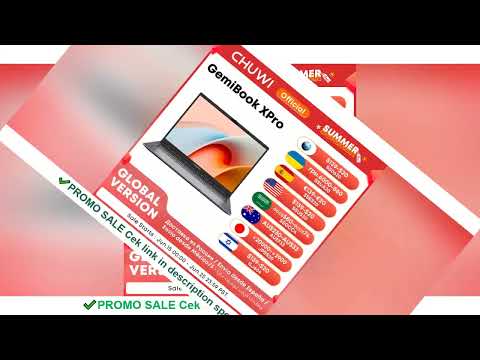 CHUWI GemiBook XPro Intel N150/N100 Laptop 8GB RAM 256GB SSD 14.1-inch UHD Screen Intel N100 Process