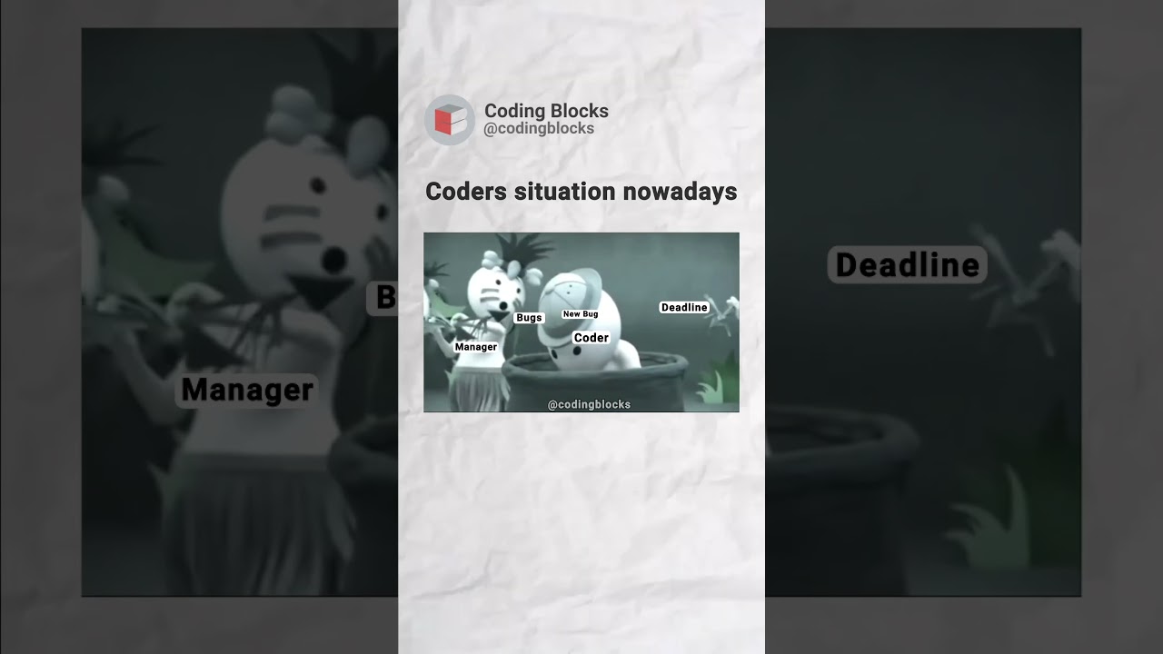 Feeling of every Coder | Who else can relate | Coding Blocks! #code #codingblocks #coder