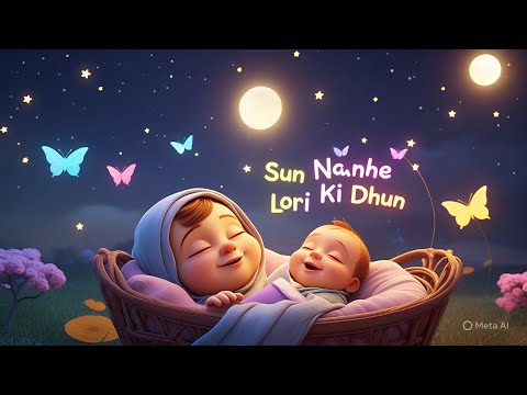 Sun Sun Nanhe Lori Ki Dhun | Hindi Lullaby for Kids | Soothing Bedtime Song