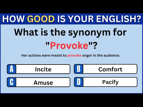 Most Advanced Synonym Quiz | Can You Score 30/30? Synonym Quiz. #challenge