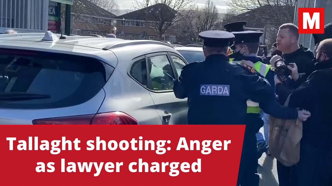 Anger outside court as senior lawyer charged with murder of Keith Conlon in Tallaght, south Dublin
