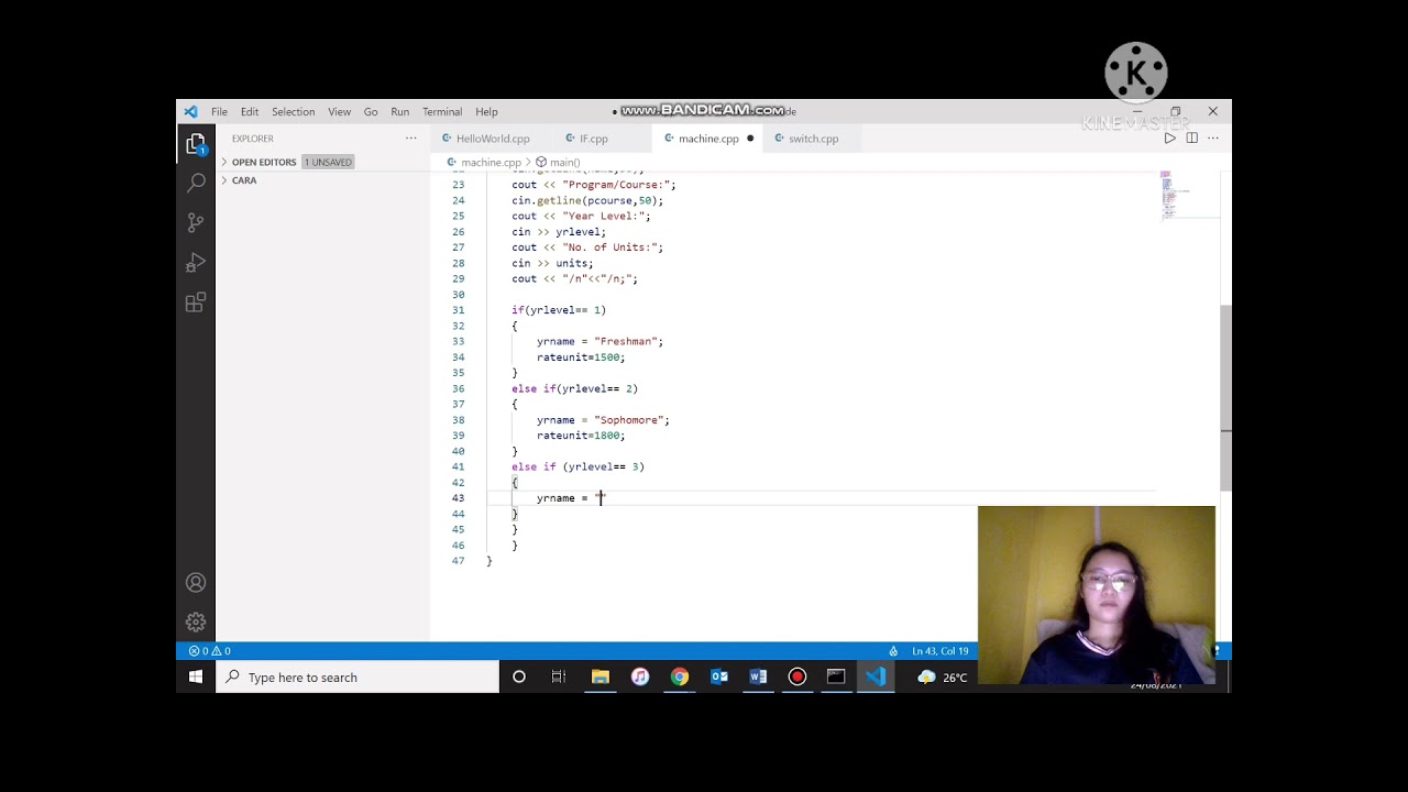 Computer Programming - Machine Problem 001