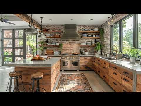 Modern Stylish Industrial Kitchen Designs Ideas
