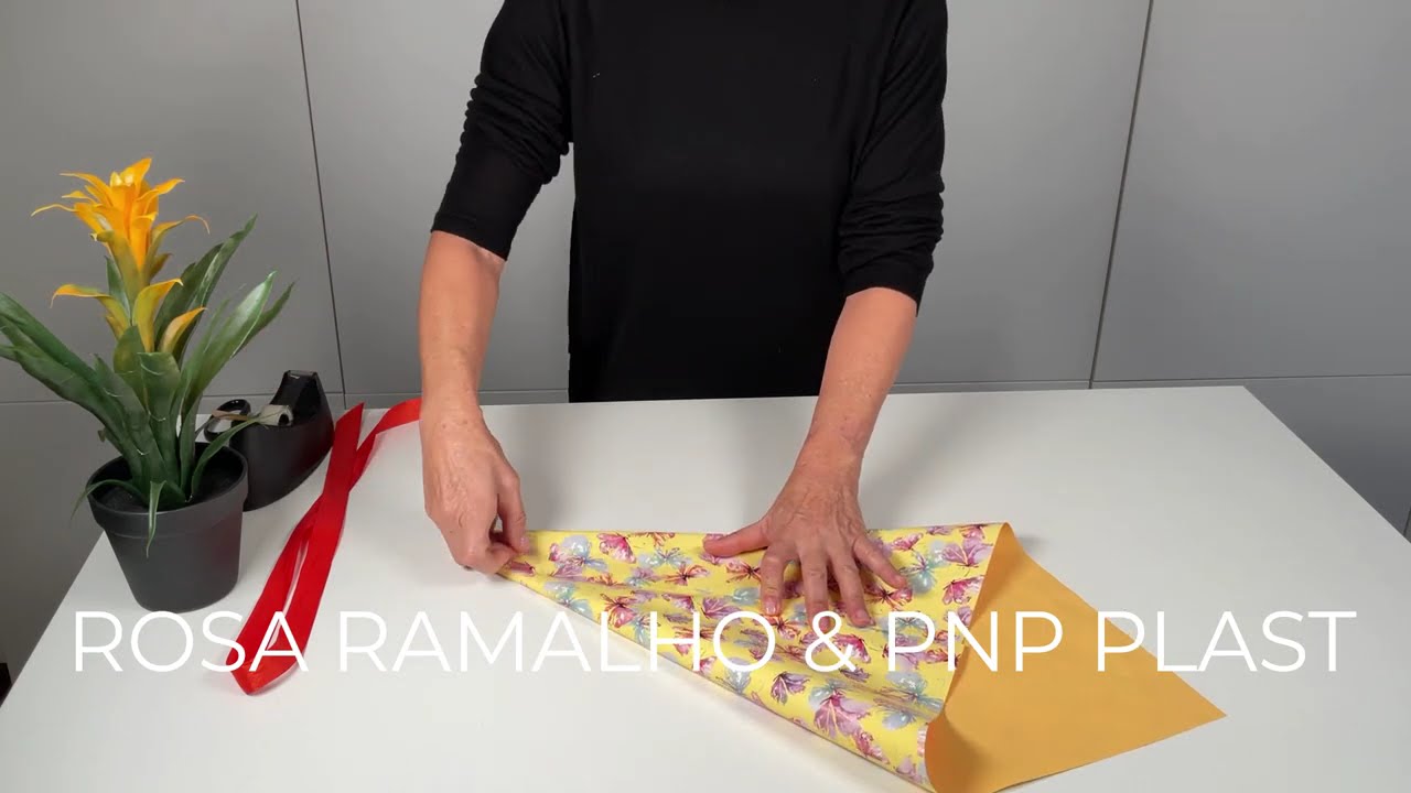 Super easy Plant pot gift wrapping #wrapflowers