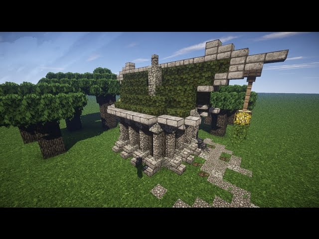 Minecraft Tutorial | Simple Elf House - Einfaches Elfenhaus Minecraft Map