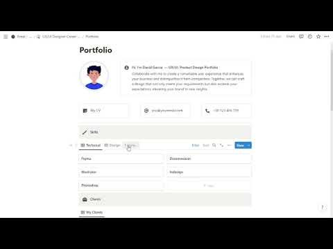 UX/UI Designer Career Pack - Notion Template (Free)