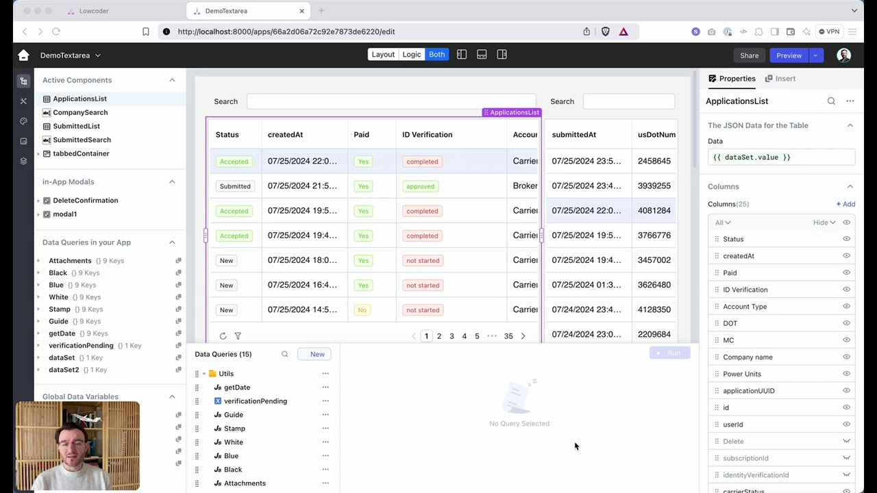 Lowcoder Tutorial - Layout Modes