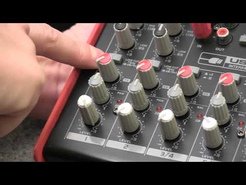 JAMMIN PRO STUDIOMIX 1002FX 10 Channel USB Recording Mixer | Reverb