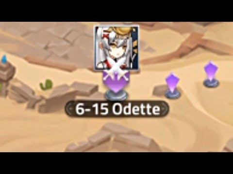 Odette battle | mla gameplay07 campaign 6-15 | mobile legends adventure: