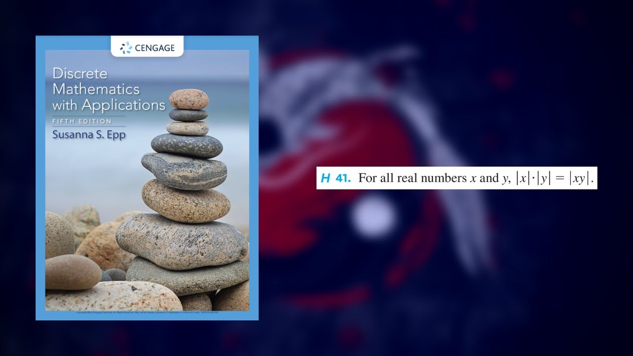 (4.5.41) Diving into the Absolute Value Property: A Four-Case Proof for Real Numbers
