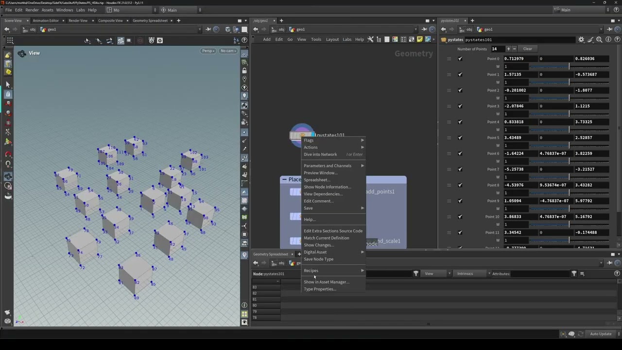 Python States | 10 | Adding Geometry