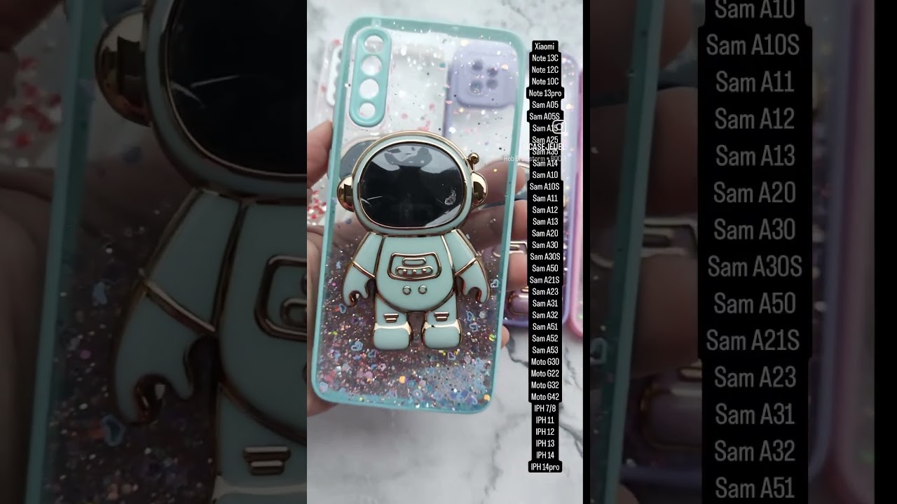 funda Brillos astronauta #samsung #fundascelular #androidphone