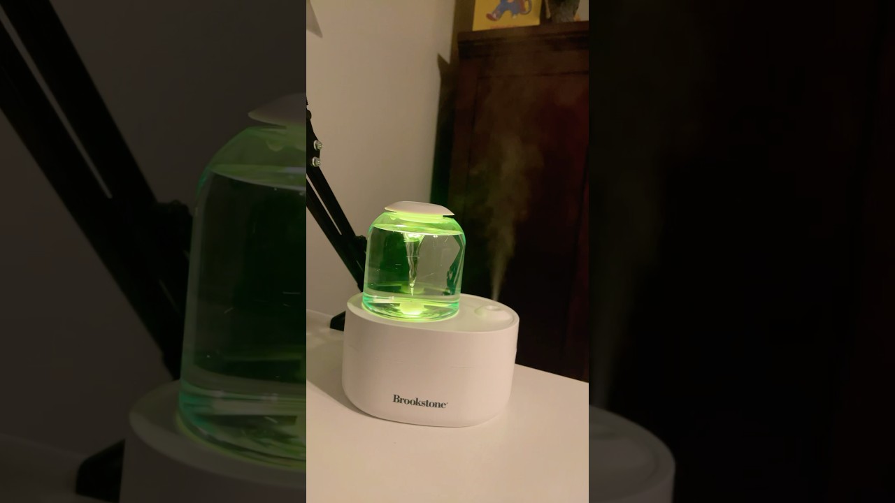 Brookstone vortex diffuser LED unboxing #shorts #humidifier #unboxing
