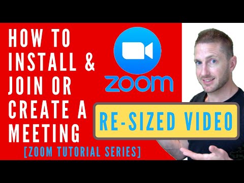 How to Download & Install Zoom on Mac/PC & Join/Create a Meeting in 2020 [Re-sized version!]