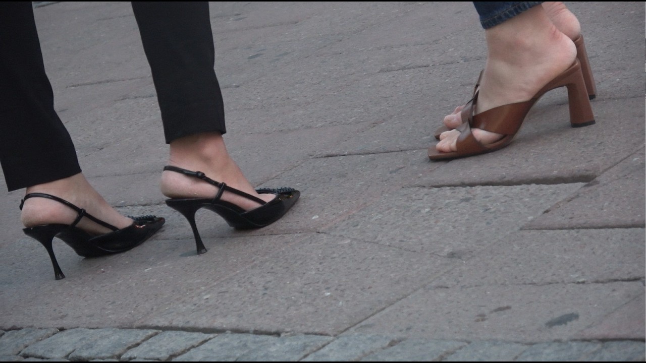 Spring is in the air and super beautiful candid high heels are starting to hit the streets again