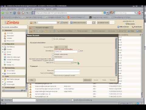 zimbra acc
