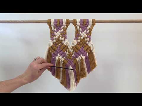 Macrame DIY Tutorials (fast version)