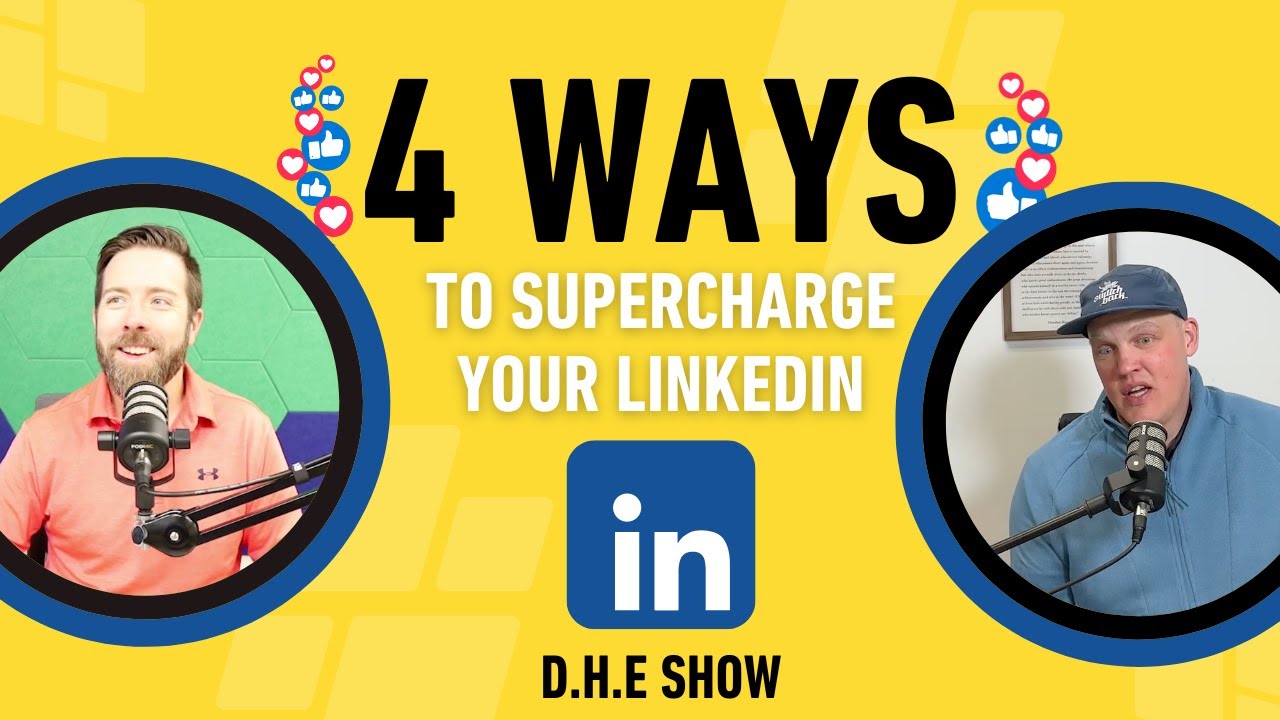4 WAYS TO SUPERCHARGE YOUR LINKEDIN PROFILE