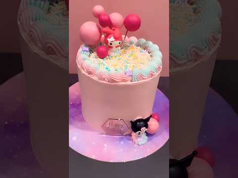 My Melody and Kuromi Cake π©·π€π©· #mymelody #kuromi #sanrio #sanriocharacters