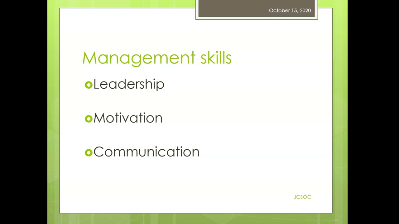 Management Chapter 5