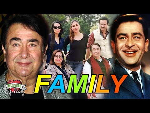 Randhir Kapoor Family With Parents, Wife, Daughter, Brother, Sister, Uncle, and Grandchildren