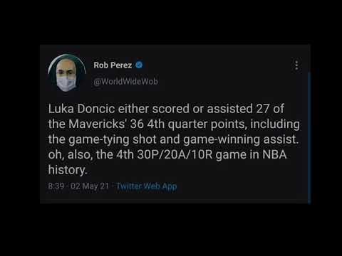 luka doncic with a crazy triple double over Westbrook | twitter reaction #nba #twitter