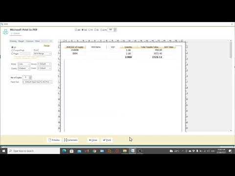 HSN CODE WISE GST REPORT IN TASK SOFTWARE