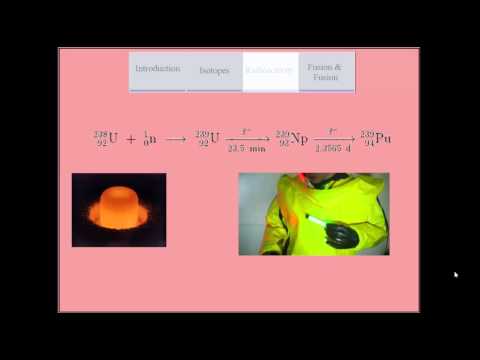 Plutonium elemental minute (Nuclear properties)