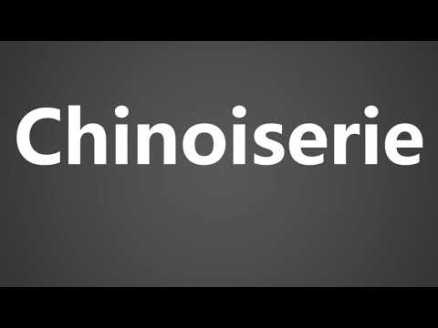 How To Pronounce Chinoiserie