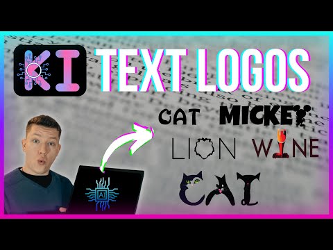 Coole Textlogos und Designs durch KI Tools erstellen lassen!🤖🤩