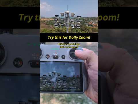 How to Dolly Zoom with DJI Air 3S | Easy Drone Tutorial 🎬🚁