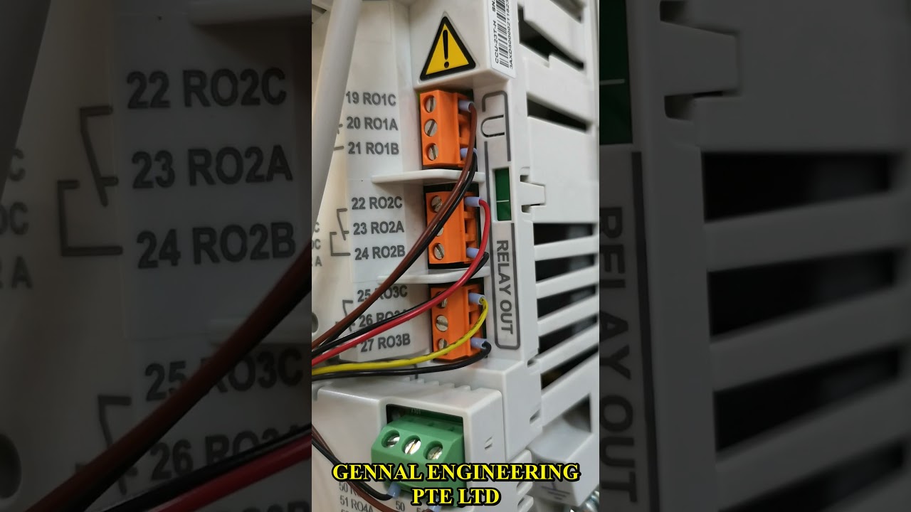 ACH580 Part 4 Setting Relay Output & Current Limit