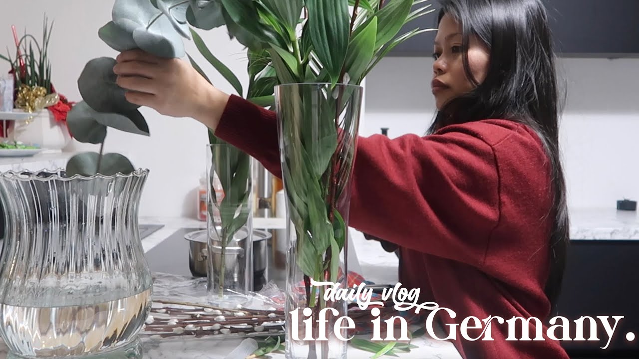 LIFE IN GERMANY: AFTER WORK ERRANDS, GROCERY SHOPPING, HAUL & HOUSE PLANTS UPDATE ⎮ Liebe Ann❤︎